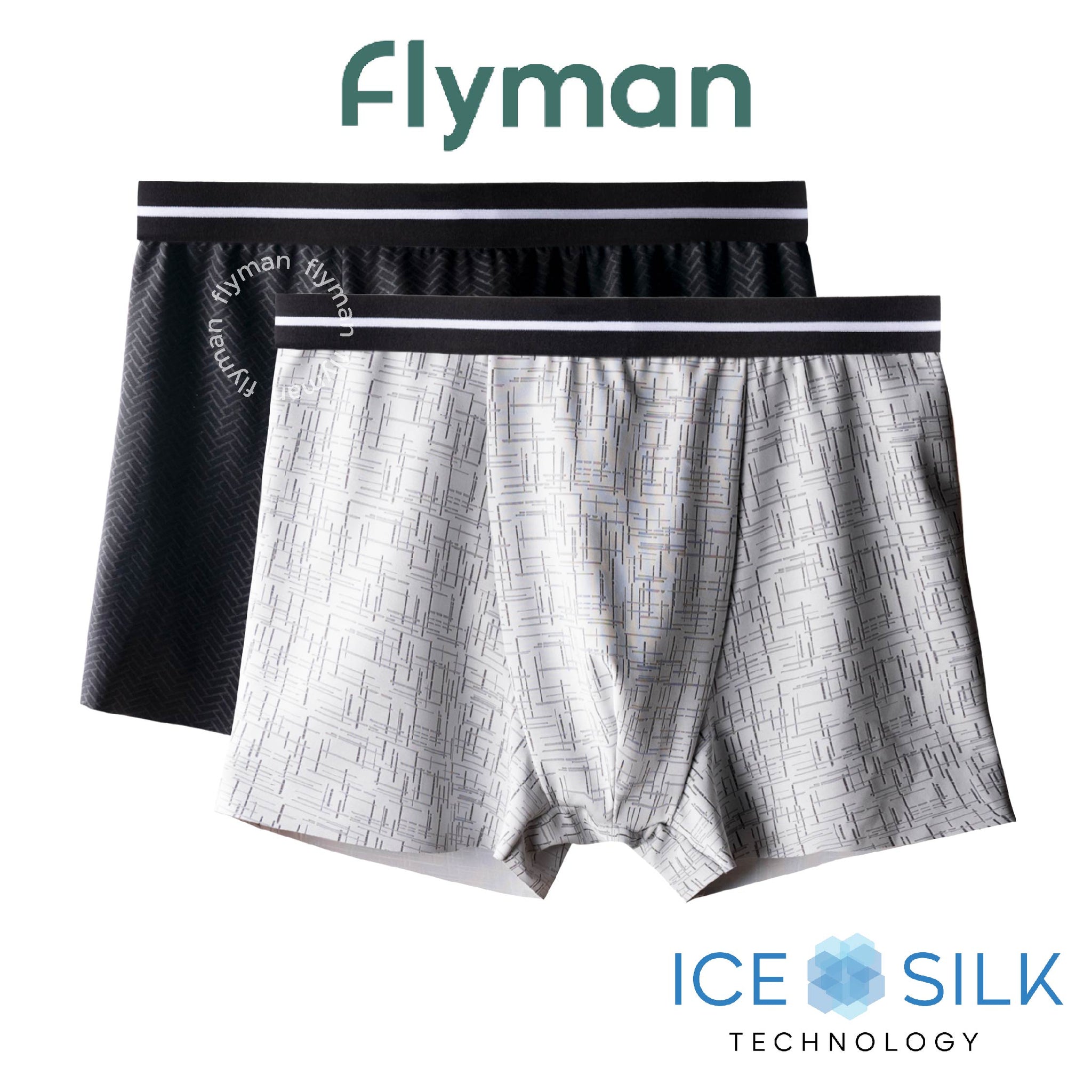 Flyman Ice Silk Boxer 1 pcs FM 3510
